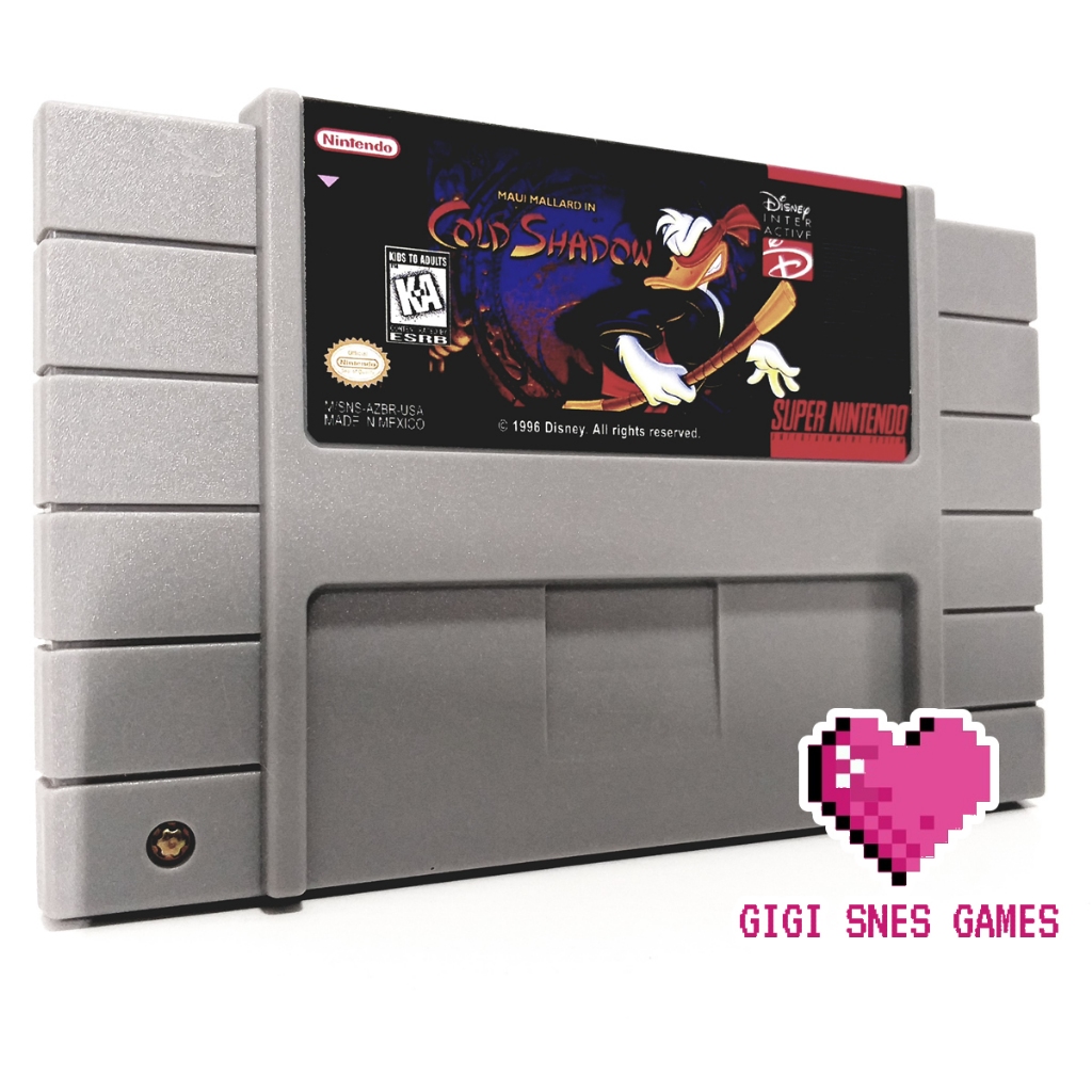 Jogo Maui Mallard in Cold Shadow para Super Nintendo ( SNES ) | Shopee ...
