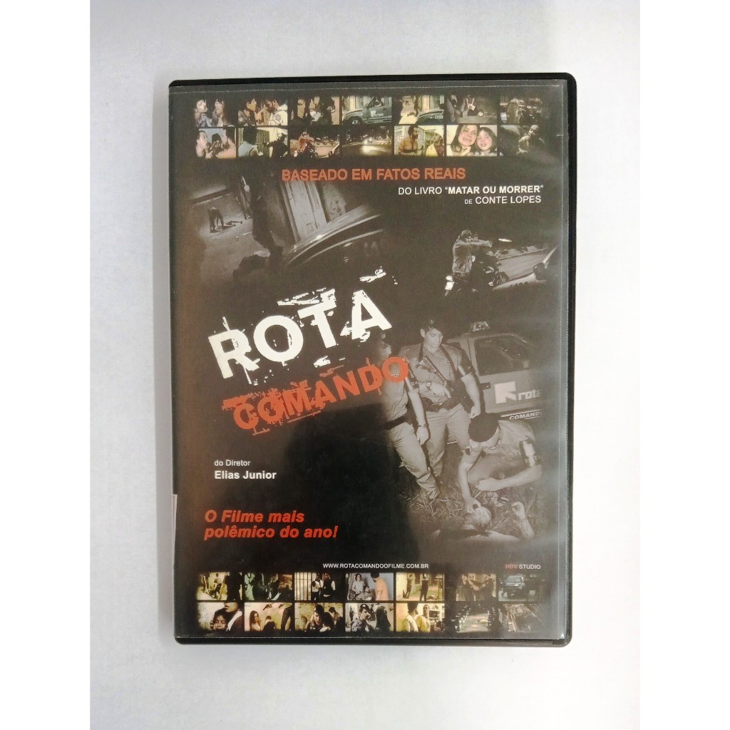 Rota comando DVD original cinema nacional cxg | Shopee Brasil