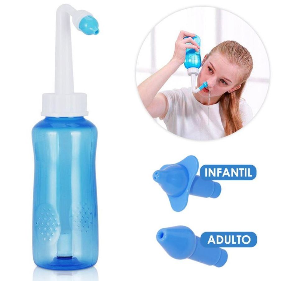 Higienizador Nasal Crianças / Adultos Lavador Nasal Rinite | Shopee Brasil