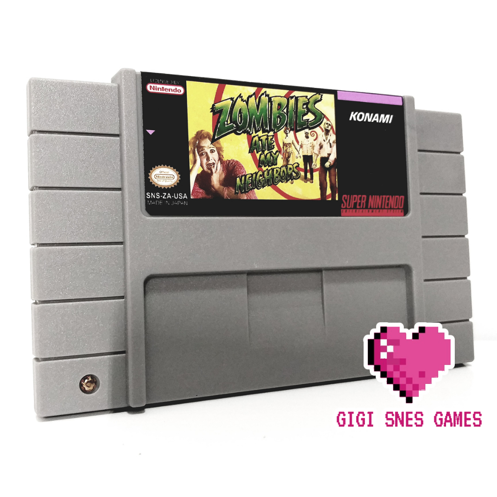 Jogo Zombies Ate my Neighbors para Super Nintendo ( SNES ) | Shopee Brasil