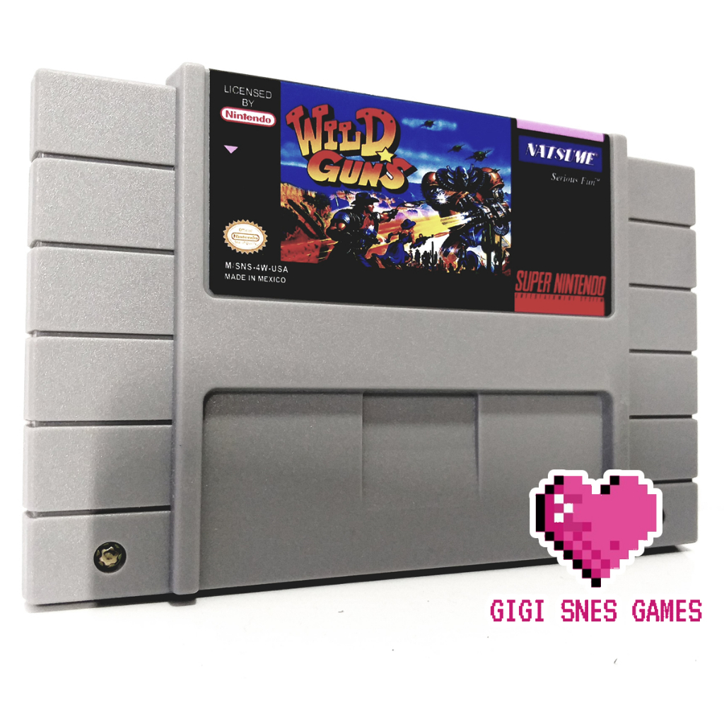 Jogo Wild Guns para Super Nintendo ( SNES ) | Shopee Brasil