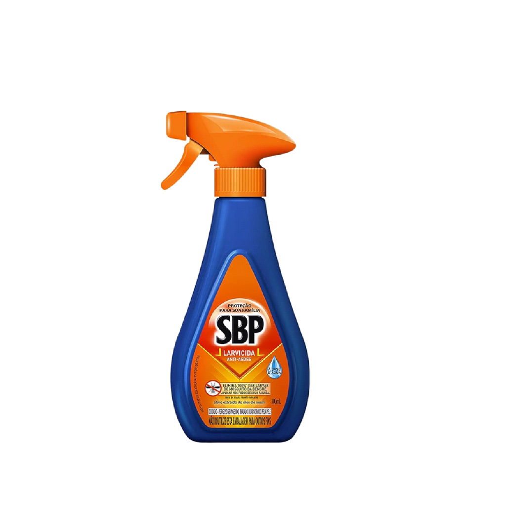 SBP Larvicida Spray Anti-Aedes 300ml À Base D'Água - Elimina 100% das ...