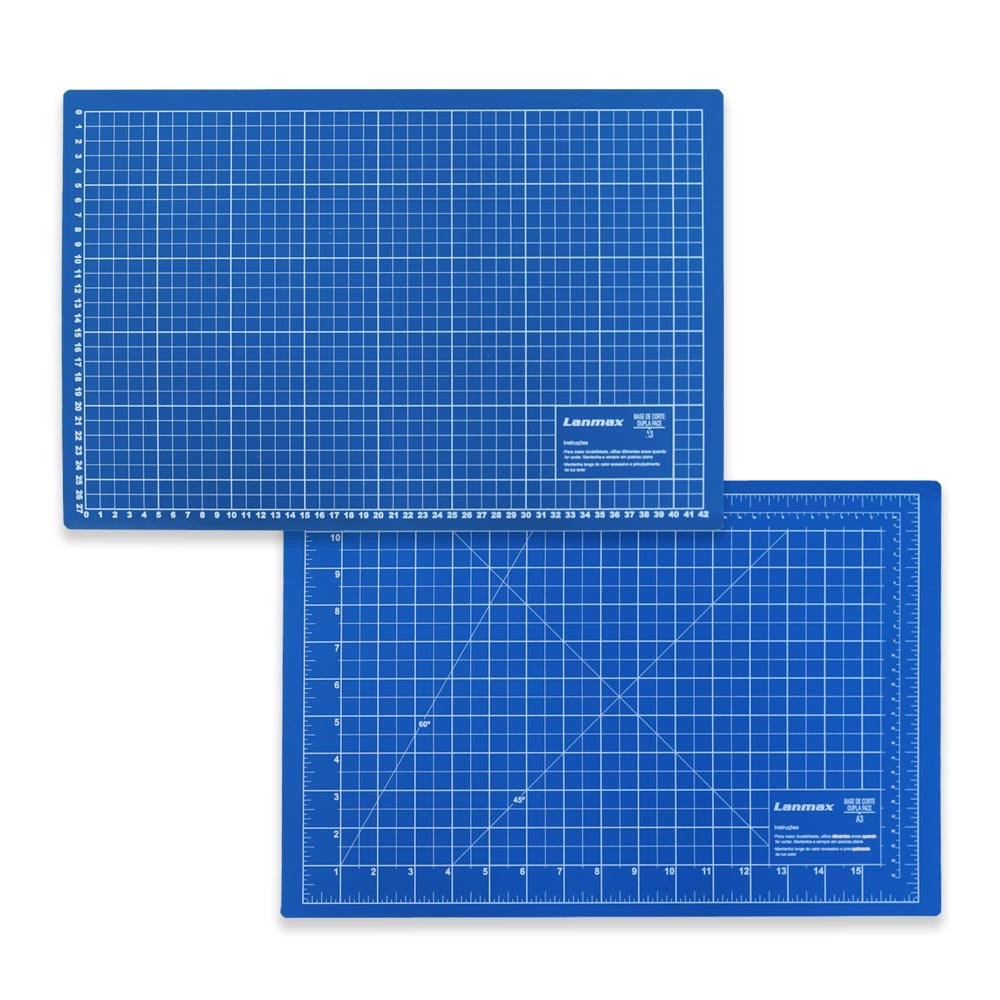 Kit Base Corte A1 A2 A3 A4 30X45cm, 60x45cm, 22x30cm ou 90x60cm Dupla ...