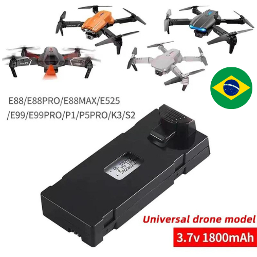Bateria de drone E88 E99 Universal | Shopee Brasil