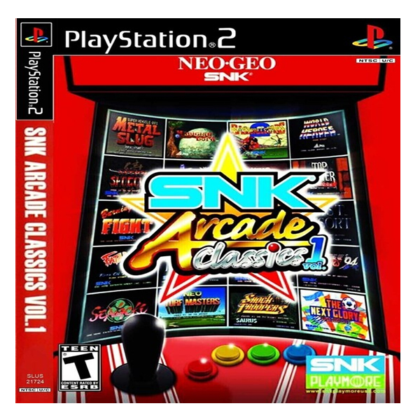 SNK Arcade Classics - Ps2 Playstation 2 | Shopee Brasil