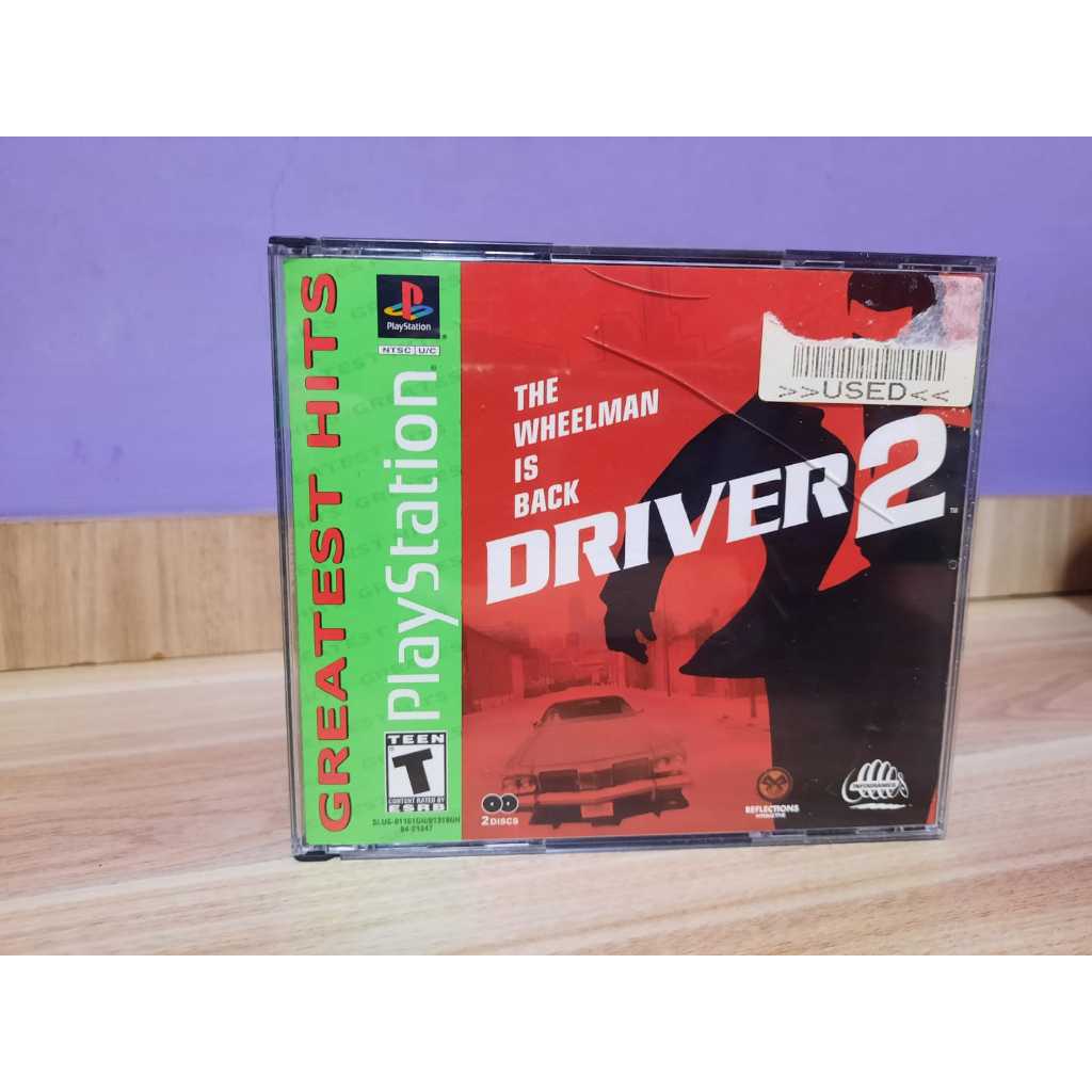 Driver 2 Playstation 1 Completo Original | Shopee Brasil