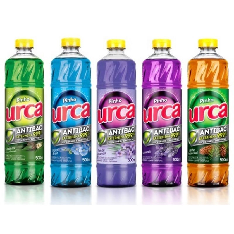 KIT COM 12 DESINFETANTE URCA 500ML | Shopee Brasil