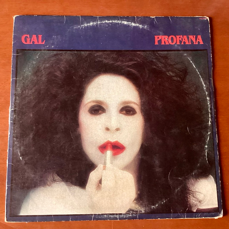 LP Vinil: Gal Costa - Profana COM ENCARTE | Shopee Brasil