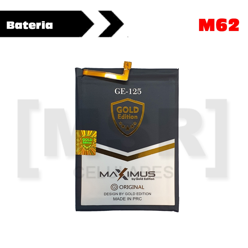 Bateria GOLD EDITION compatível celular SAMSUNG modelo M62 | Shopee Brasil