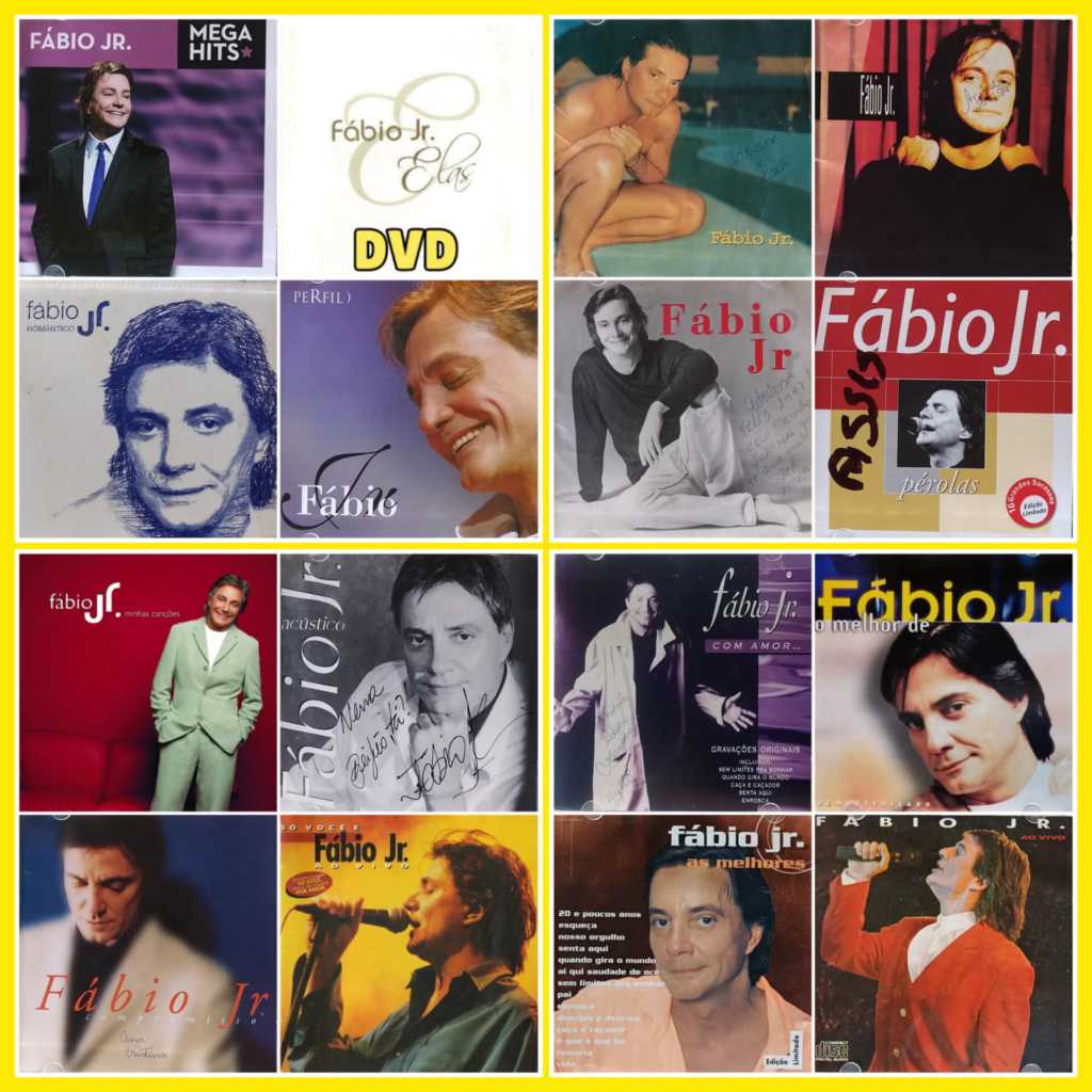 CD FÁBIO JR OPÇÕES & DETALHES NA DESCRIÇÃO - BFF | Shopee Brasil