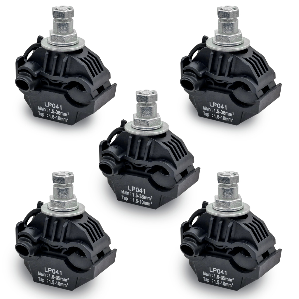 5 Conectores Emenda Perfurante CDP 1,5-35mm Derivação 1,5-10mm | Shopee ...