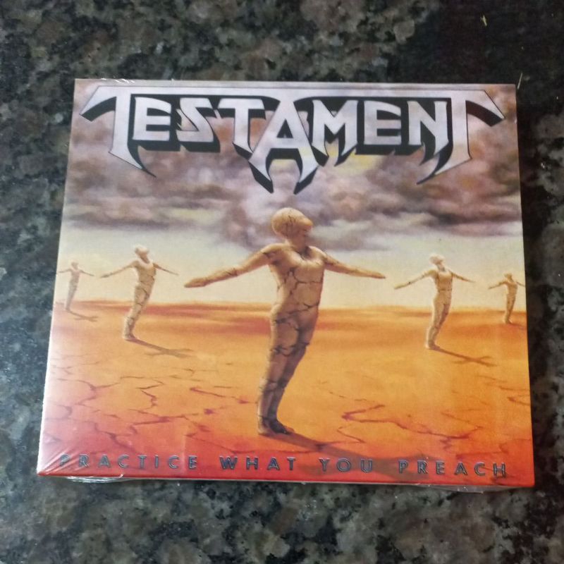 CD TESTAMENT - PRACTICE WHAT YOU PREACH - ESTOJO ACRÍLICO COM SLIPCASE ...
