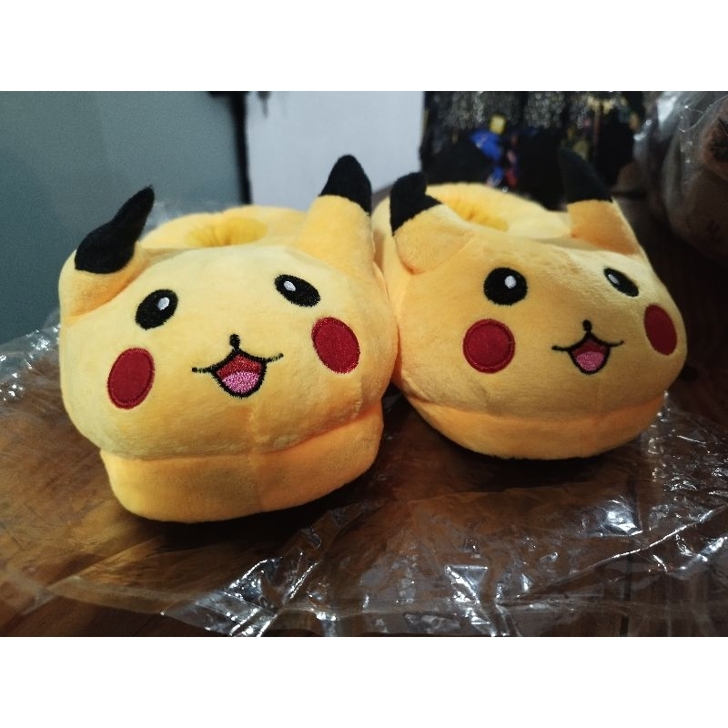 Pantufa Pikachu Infantil | Shopee Brasil