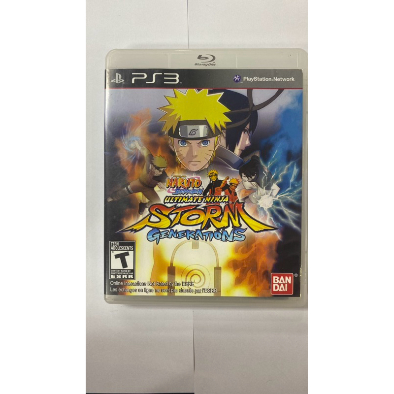 Naruto Ultimate Ninja Storm Generations - PS3 - Mídia Física | Shopee ...