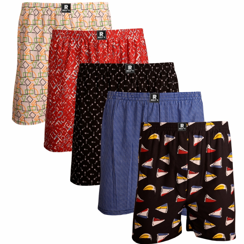 Kit 5 Samba Canção Masculino De Liganete Estampas Sortidas | Shopee Brasil