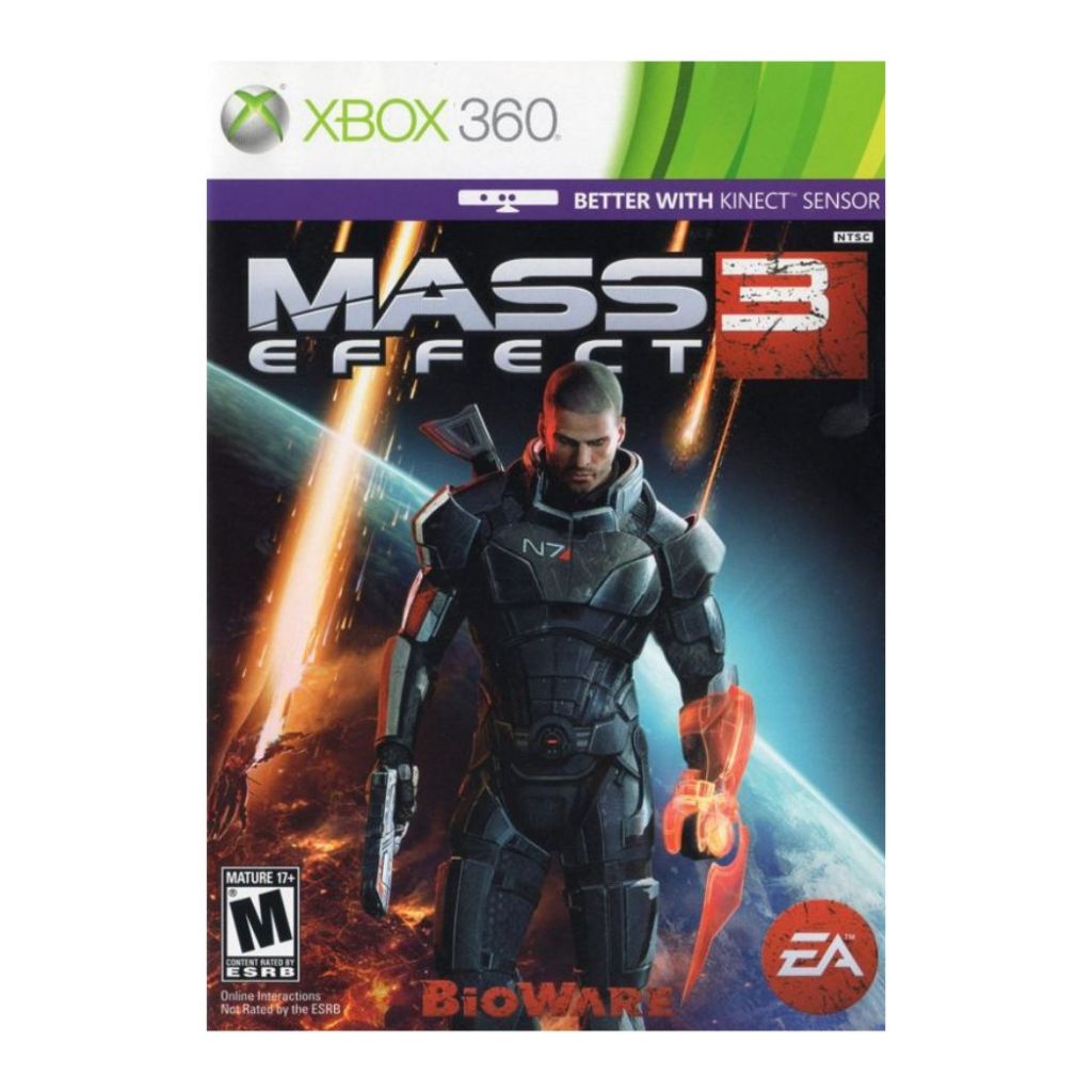 Jogo Mass Effect 3 Xbox 360 Desbloqueado/Destravado LT 3.0 Mídia Física ...