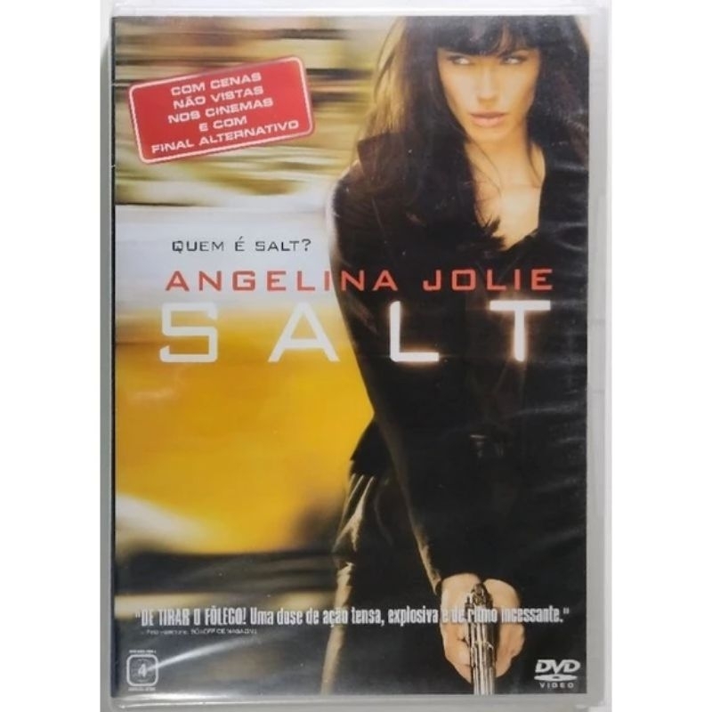 SALT - DVD LACRADO ORIGINAL ANGELINA JOLIE | Shopee Brasil