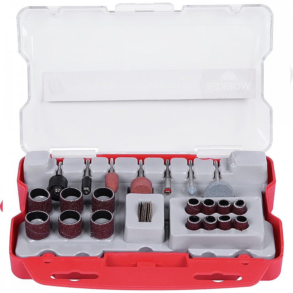 Jogo De Acessórios P/ Micro Retífica 31 Pçs Worker | Shopee Brasil