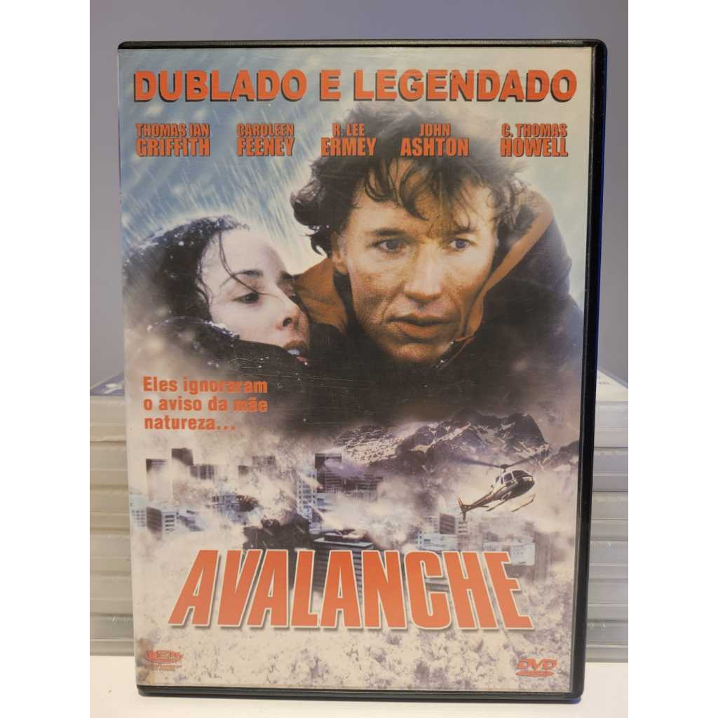 AVALANCHE - Thomas Ian Griffith John Ashton - DVD - Original - Dublado ...