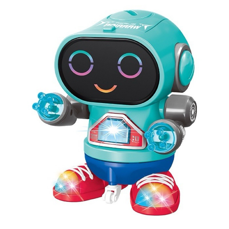 Brinquedo Interativo Bebê Robô Dançarino Sons Luzes Movimento Musical ...