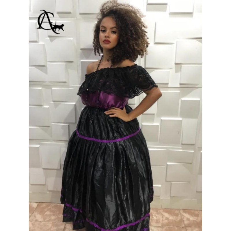 conjunto saia pombagira Maria mulambo/Padilha/Quitéria/7 encruzilhada/7 ...