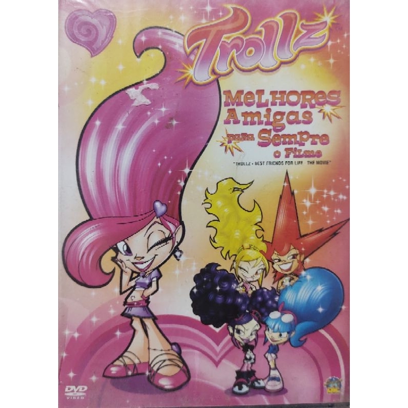 Dvd Trollz Melhores Amigas para Sempre O Filme Lacrado | Shopee Brasil