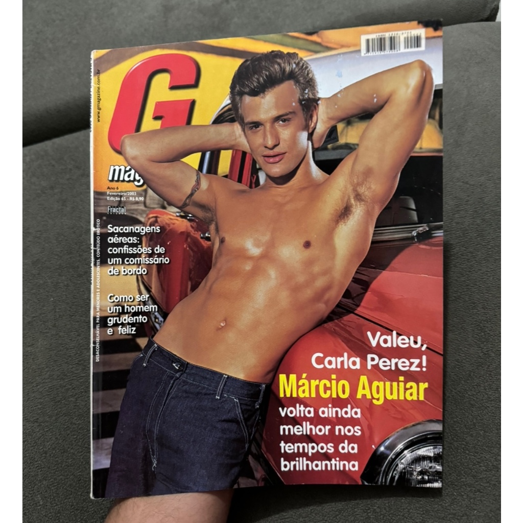 Revista G Magazine - Marcio Aguiar (Fev 2003) | Shopee Brasil