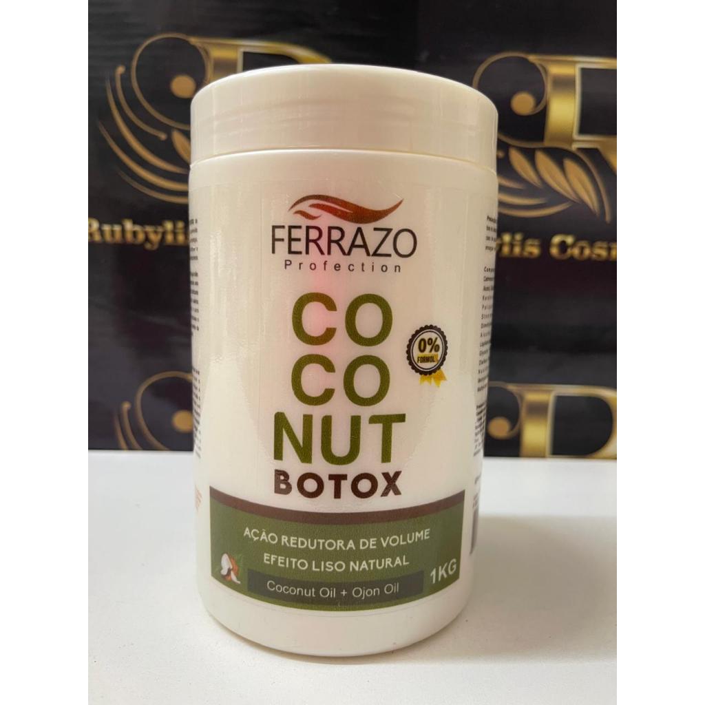 Botox Capilar Coco Nut Efeito Liso Natural 1Kg Ferrazo Profection ...