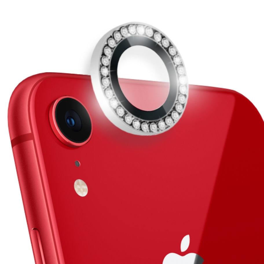PELÍCULA DIAMANTE PARA IPHONE XR Proteção Blindagem Cover Lente de ...
