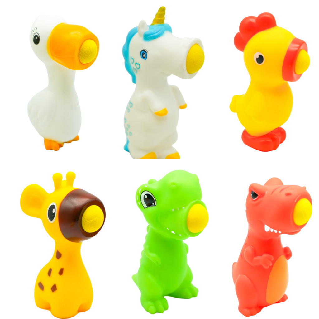 Brinquedo Pop Zoo Lança Bolas Animal | Shopee Brasil