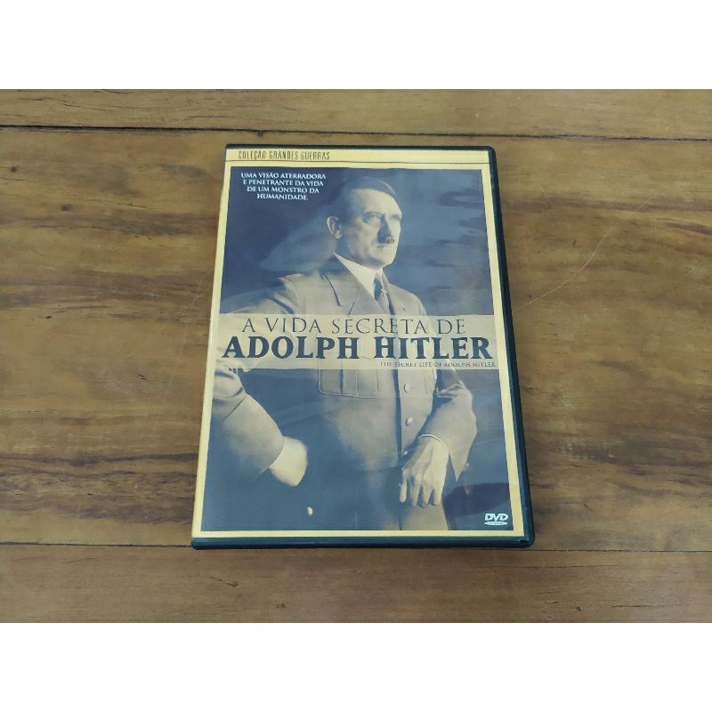 DVD A Vida Secreta de Adolph Hitler original usado | Shopee Brasil