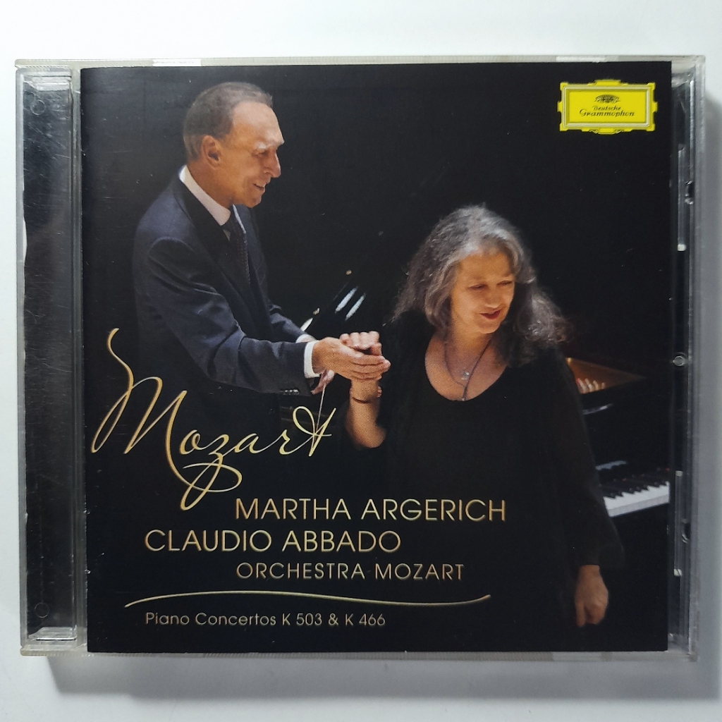 Mozart, Martha Argerich, Claudio Abbado. Cd seminovo, mídia intacta. | Shopee Brasil