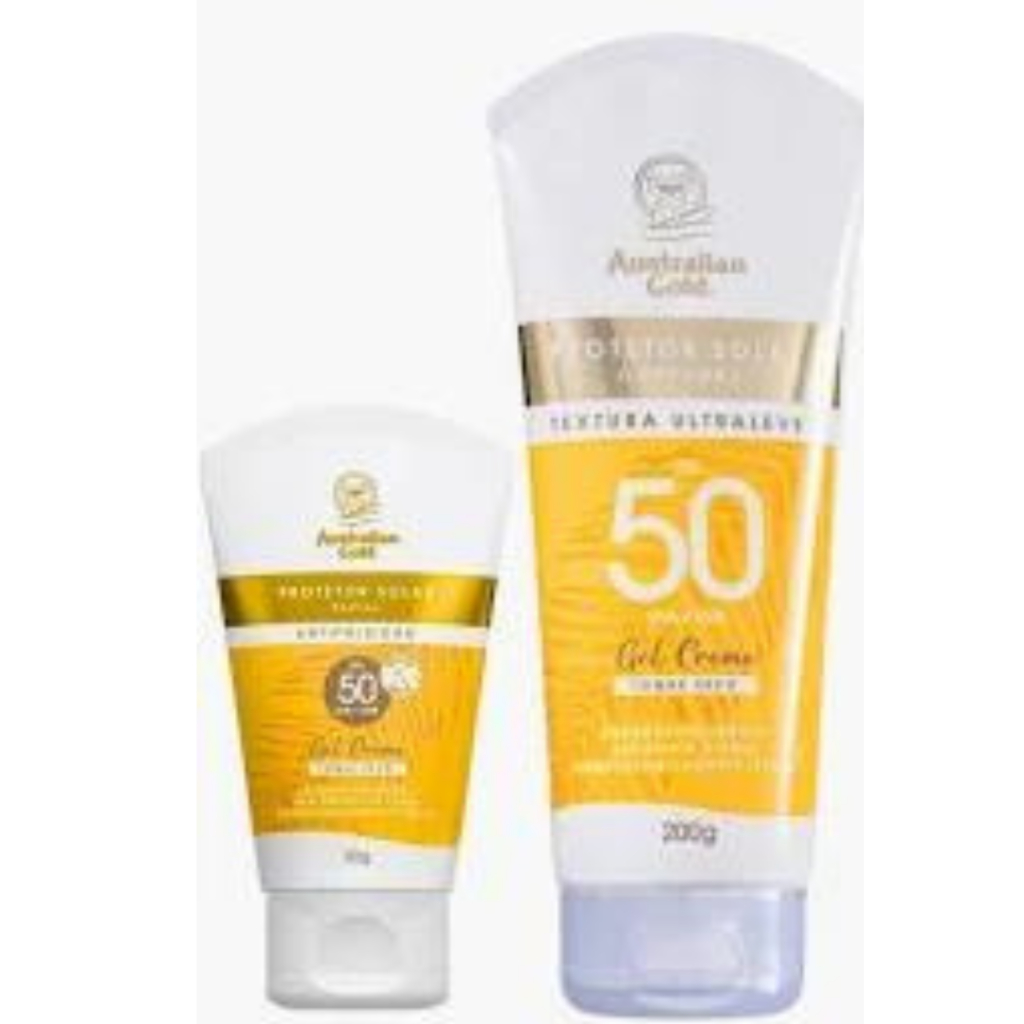 Kit Australian Gold Protetor Solar Corporal 200G + e Protetor Solar ...