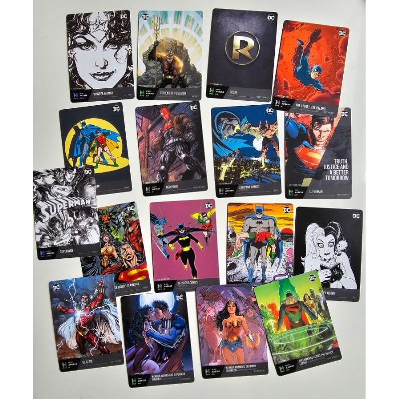 Cards Hro Nft Hybrid DC Capítulo 2 Adão Negro Black Adam (comum ...