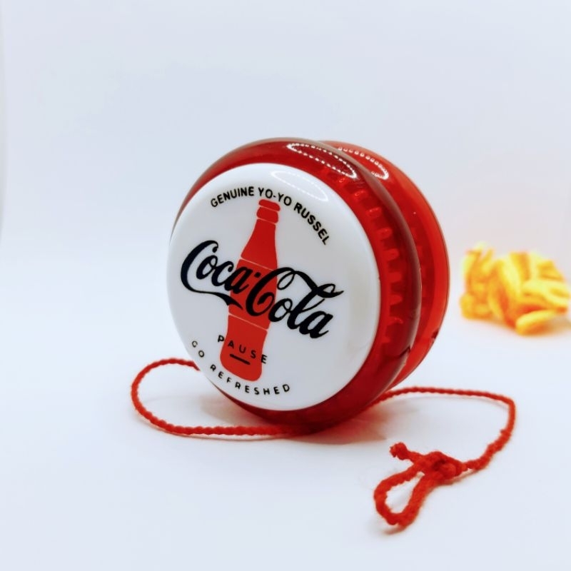 Yoyo Coca-Cola De Rolamento Russel Retrô Anos 80-90 COLEÇÃO ...