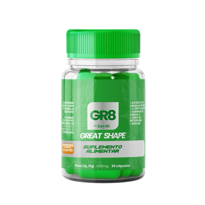 GR8 Great Shape Funcional Natural Fit | Shopee Brasil
