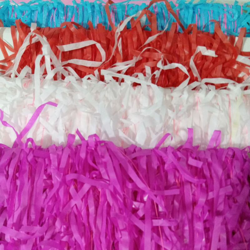 50 Metros de rabiola de papel de seda. | Shopee Brasil