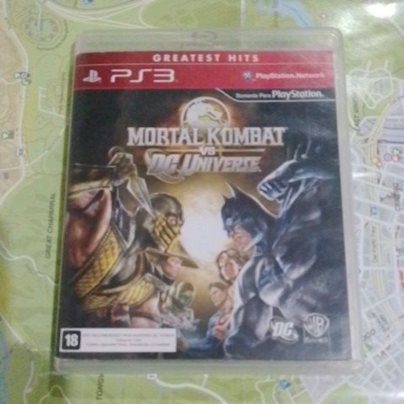 mortal Kombat vs DC universe ps3 | Shopee Brasil