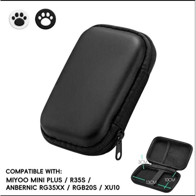 case +borrachinha do analogico para RG35XX Plus, Miyoo Mini Plus, R35S ...