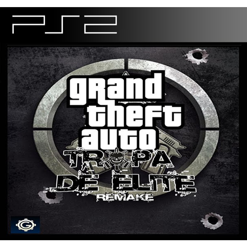 GTA Tropa de Elite Remake PS2 Patch | Shopee Brasil