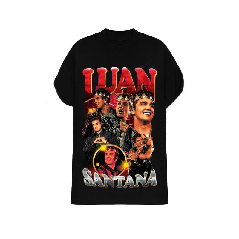 Camiseta Camisa Luan Santana Red Unissex | Shopee Brasil