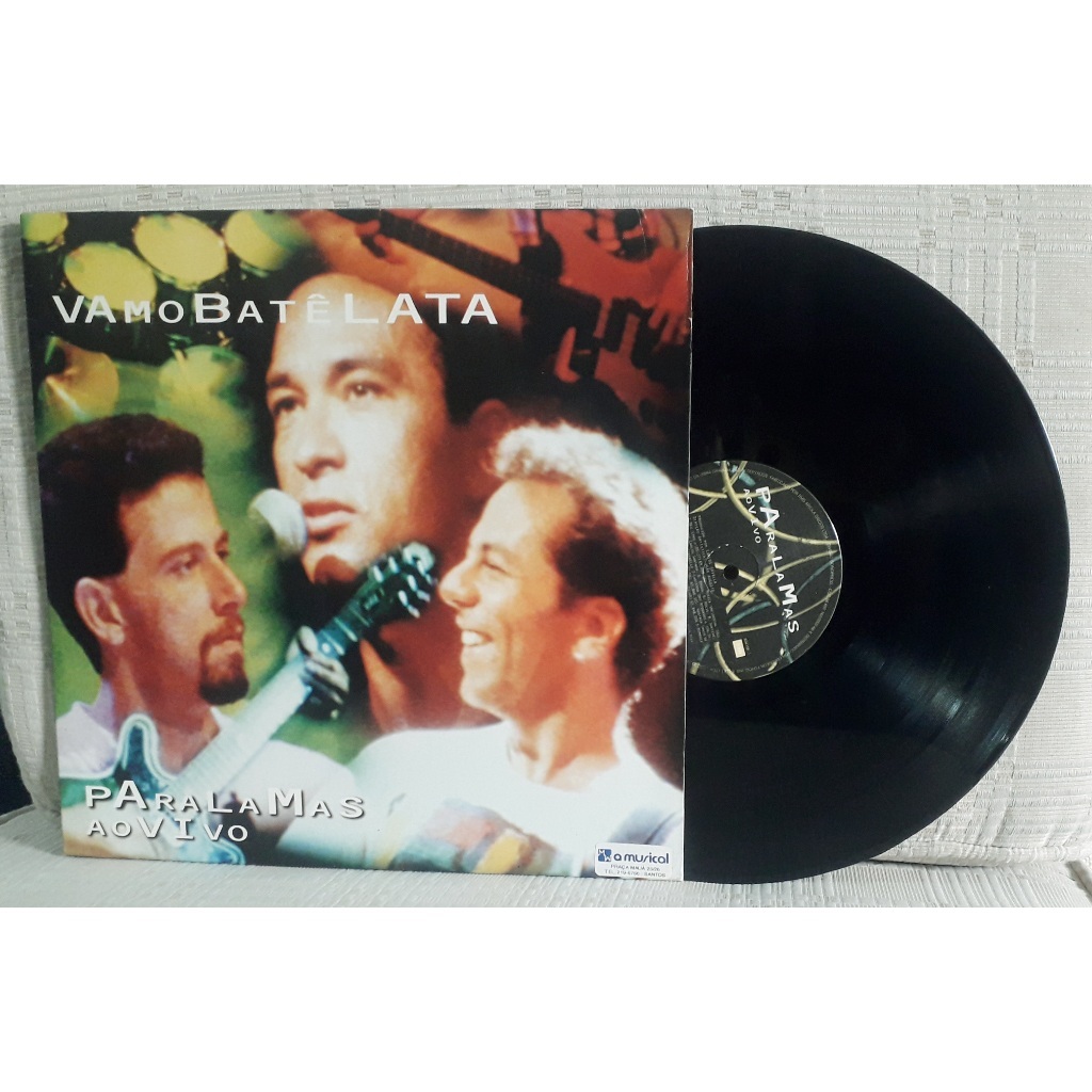 LP VINIL PARALAMAS DO SUCESSO VAMO BATE LATA VG+ encarte | Shopee Brasil