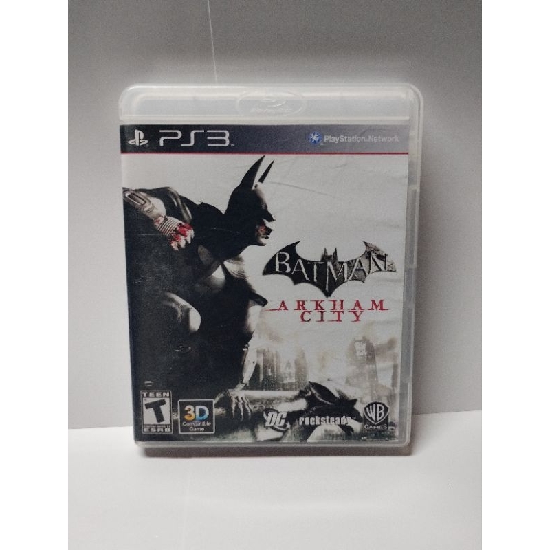 Batman: Arkham City PS3 (encarte impresso) | Shopee Brasil