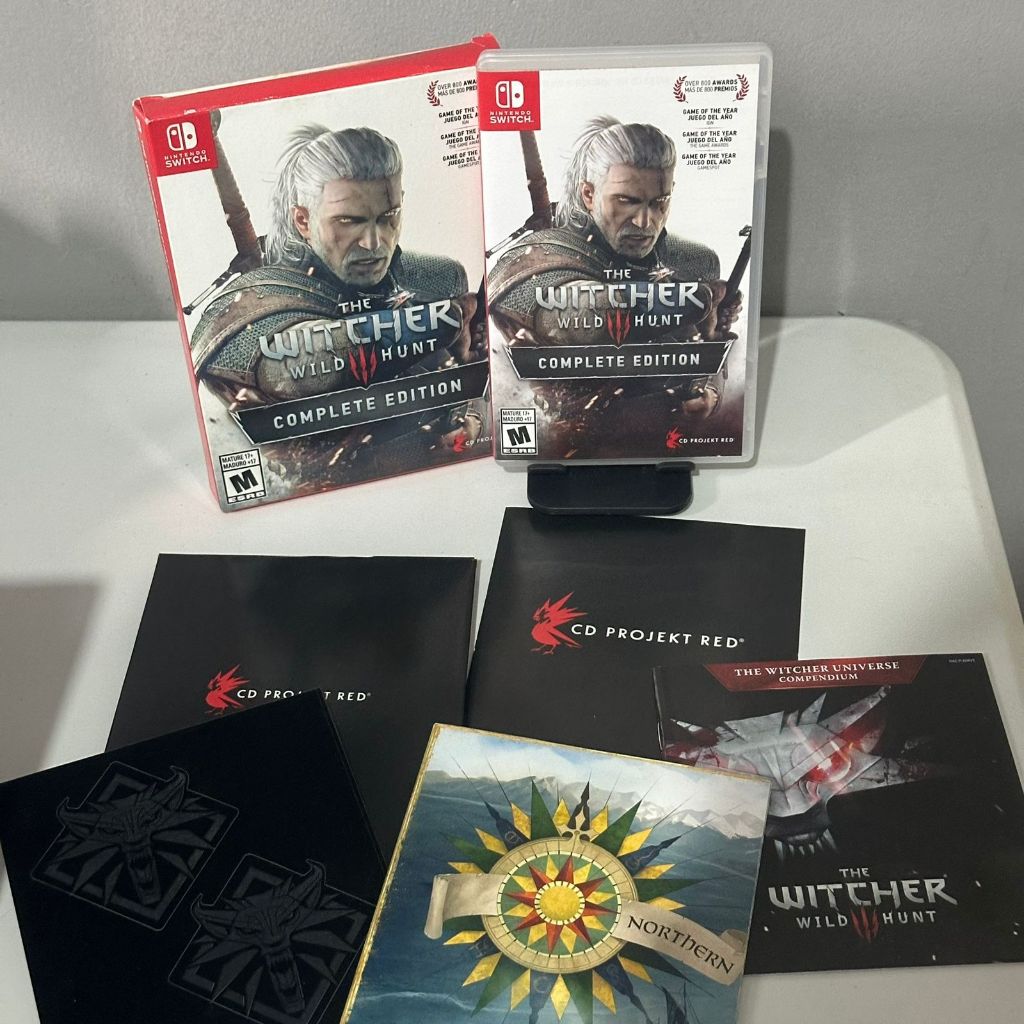 The Witcher 3 Complete Edition Versão Colecionador Nintendo Switch ...