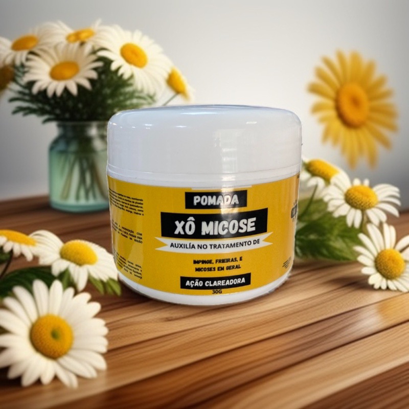Pomada Antifúngica Xô Micose 30g Trata Micoses, Pano Branco, Frieira ...
