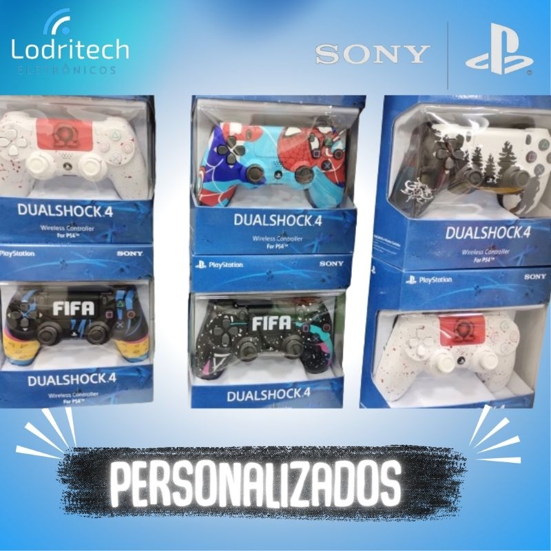 Controles de PS4 Personalizados 1° Linha | Shopee Brasil