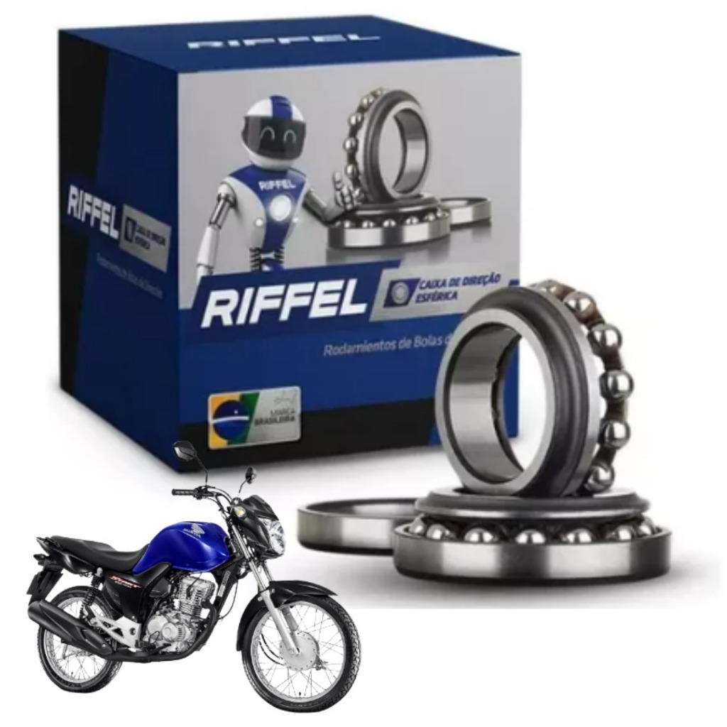 Caixa Direção Esférica Cg 125/150/160 Titan Fan Start Cargo Riffel ...