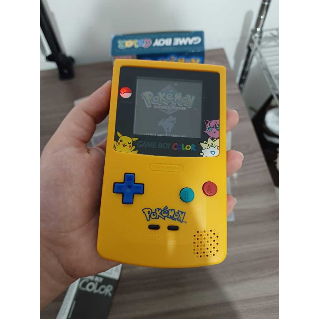 Nintendo Game Boy Color Pokemon Special Edition yellow + Pokemon ...