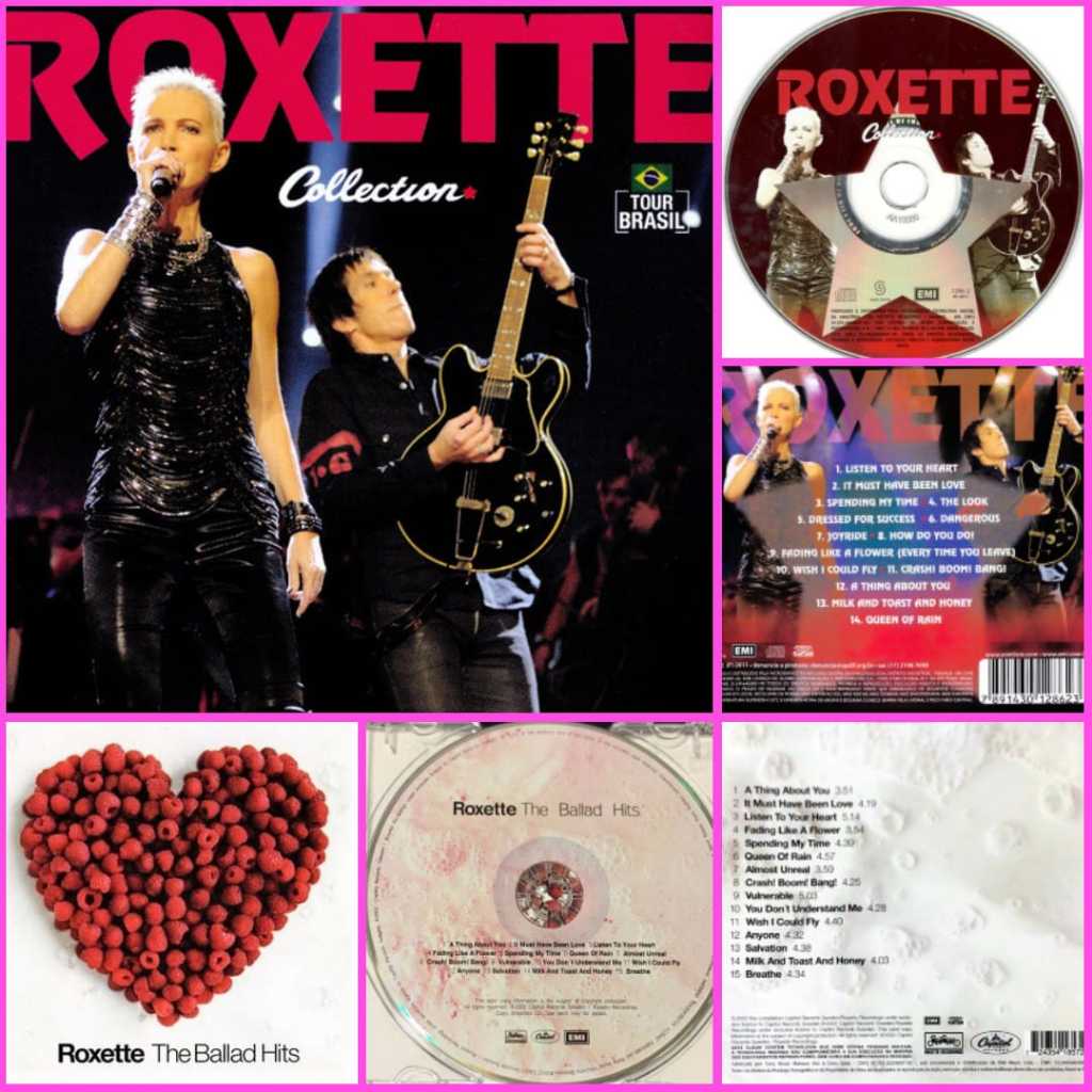 CD ROXETTE - OPÇÕES e DETALHES NA DESCRIÇÃO | Shopee Brasil