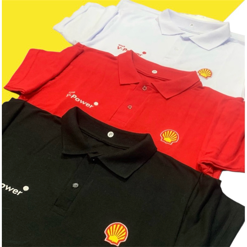 Camisa Polo Shell / V Power Masculina | Shopee Brasil